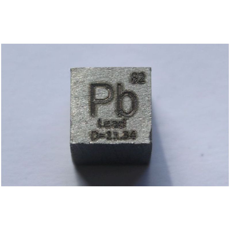 ᐉ Lood Pb Metalen Kubus 10x10mm Gepolijst 99,99% Zuiverheid | Pure Lood ...